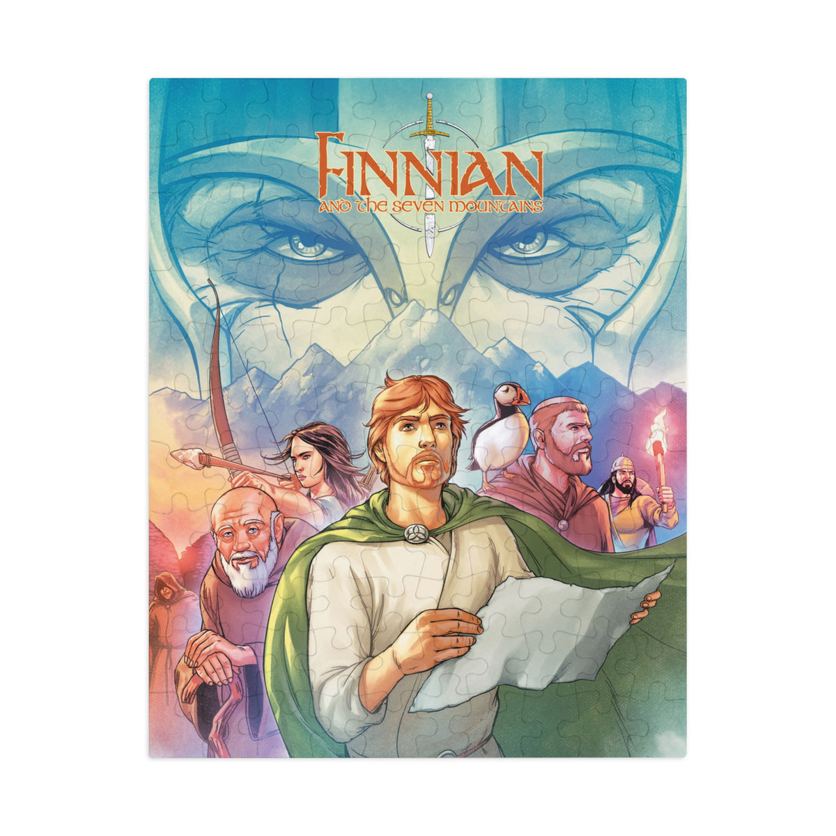 Finnian and the Seven Mountains - Puzzle in Metal Tin – Voyage Comics