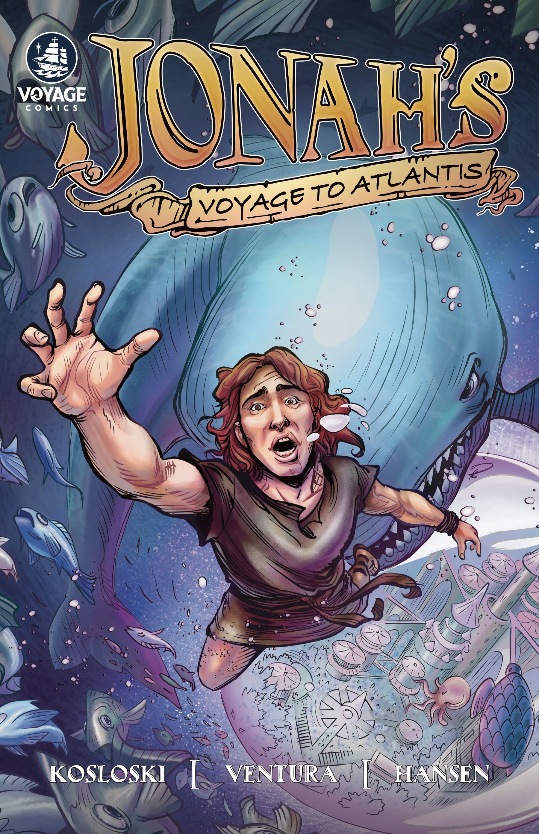 Jonah's Voyage to Atlantis - Comic Book – Voyage Comics