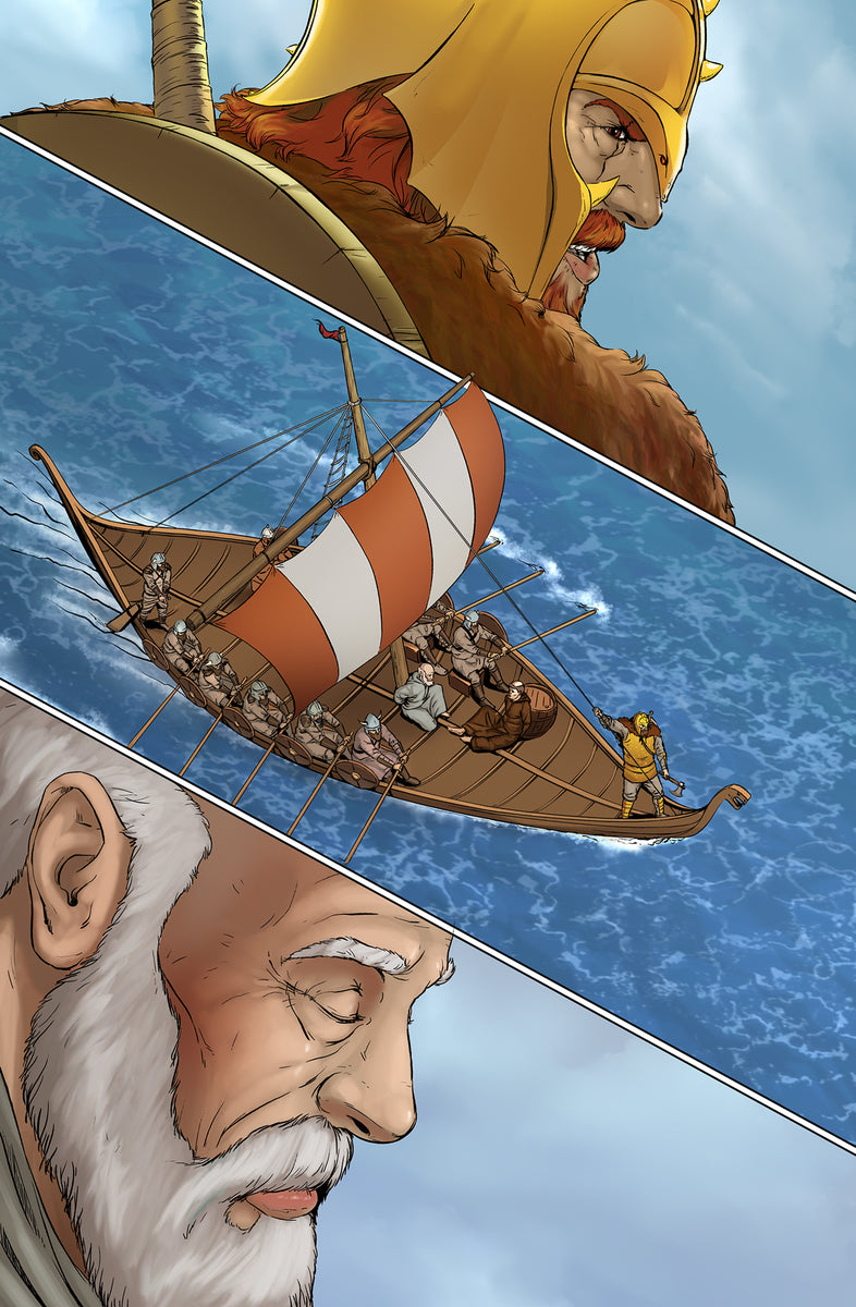 Finnian and the Seven Mountains #3 - Voyage Comics & Publishing